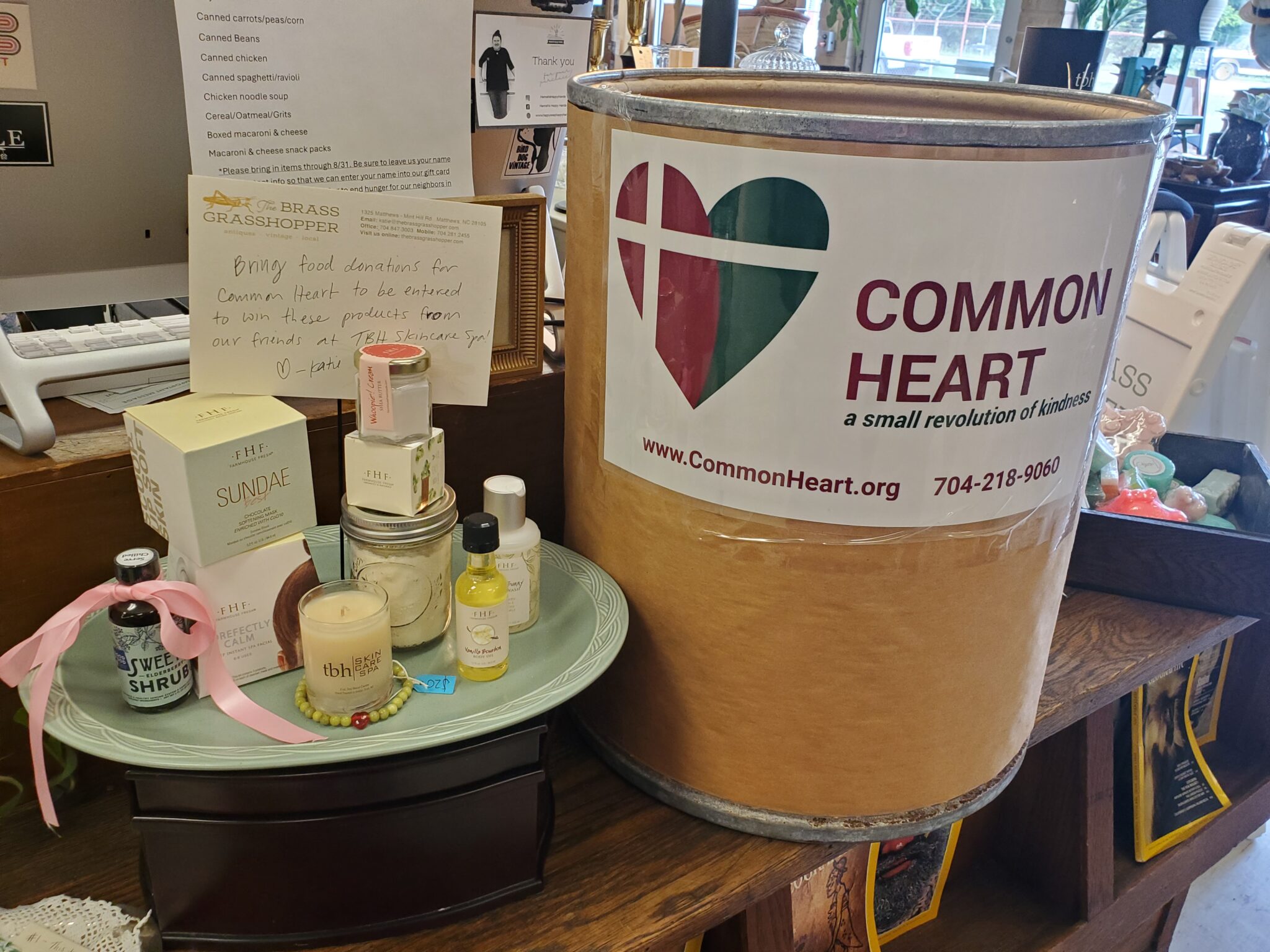 Food Drive Locations - Common Heart
