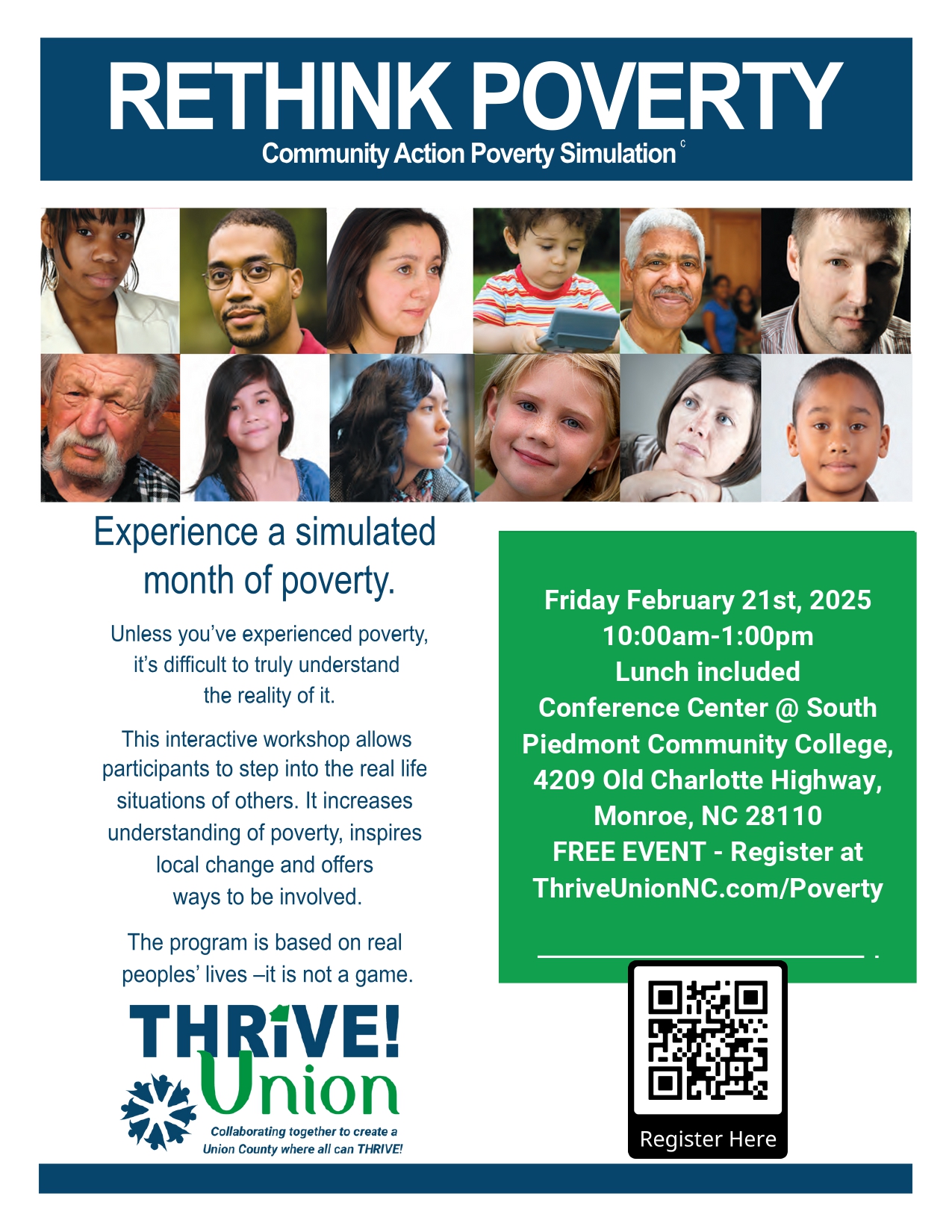 Poverty simulation Feb. 21 - Common Heart
