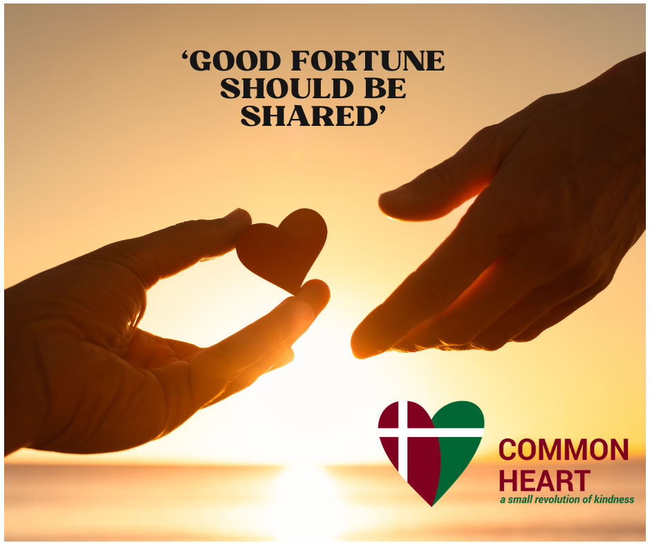 Why I give: 'Good fortune should be shared' - Common Heart